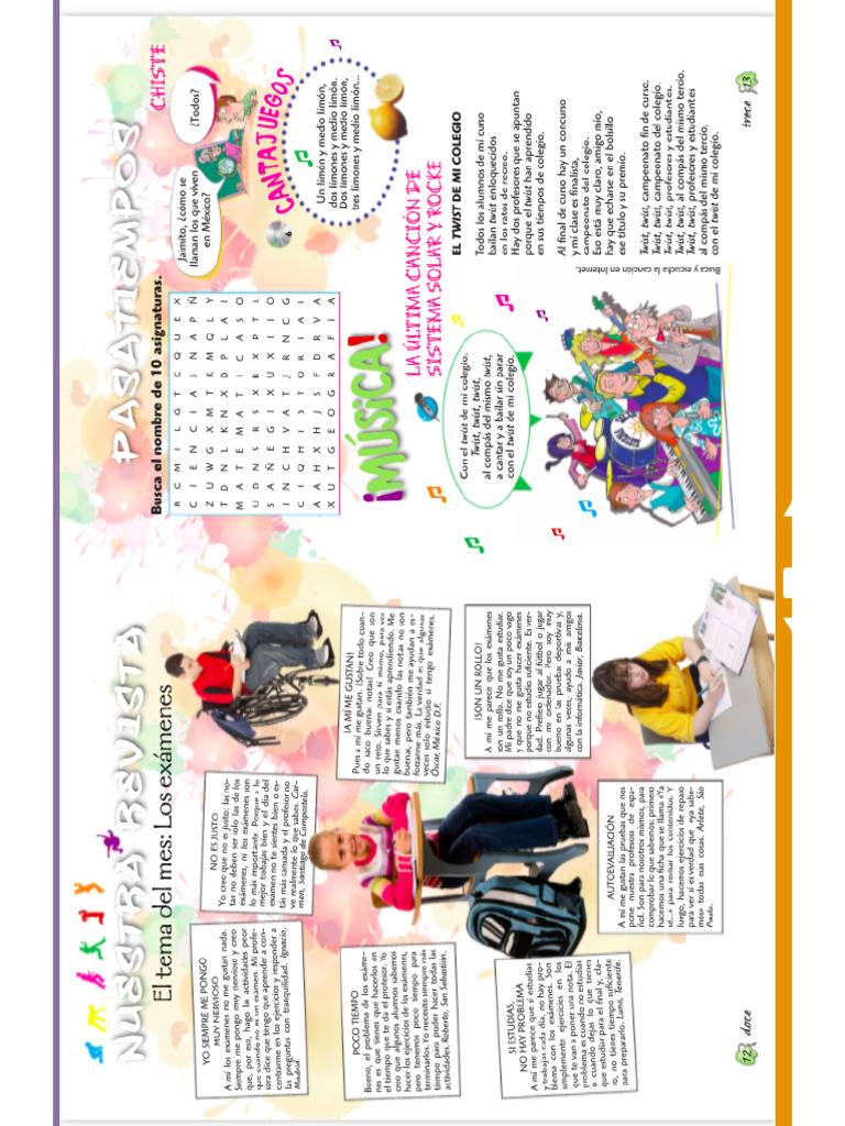 Colega 4 Unit 1 Pag 12-13 | PDF