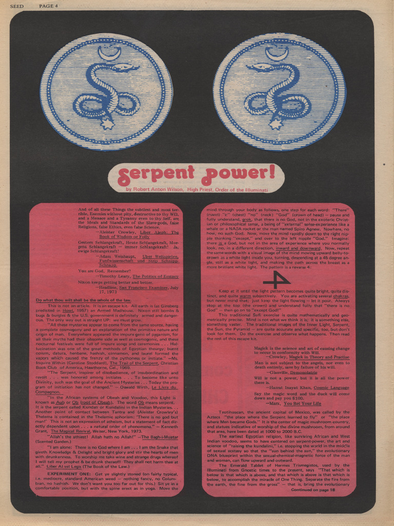 Copy of Raw Serpent Power | PDF