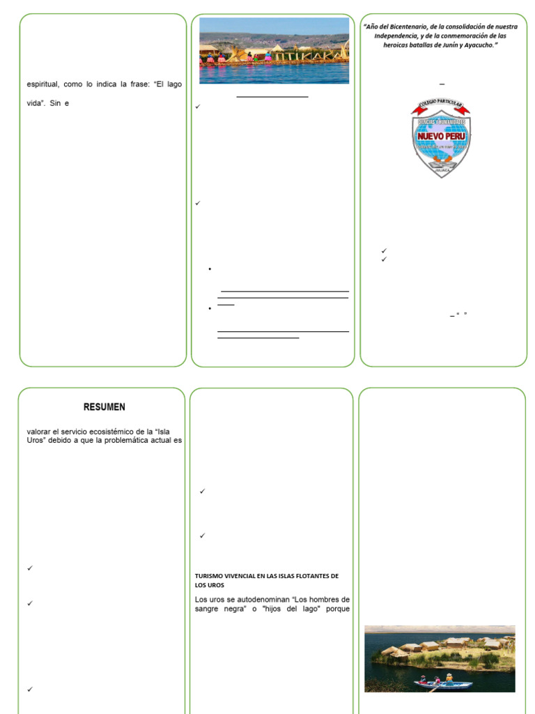 Tripticos de EUREKA | PDF