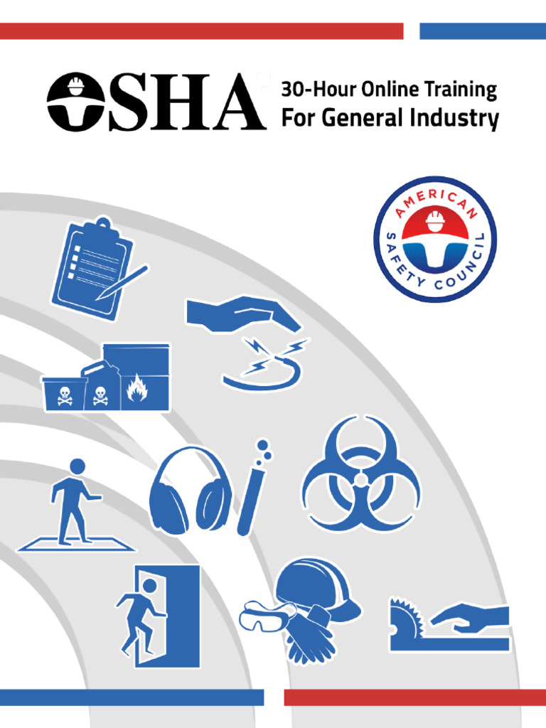 OSHA 30 Hours Training Material | PDF