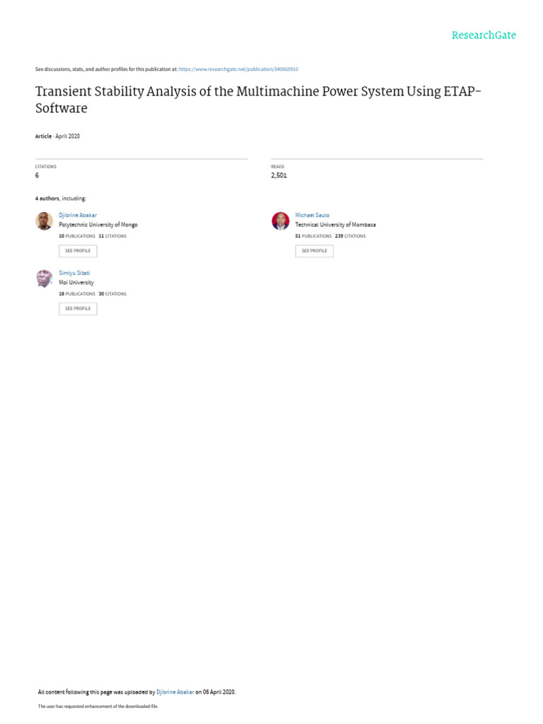 Transient-Stability-Analysis-of-the-Multimachine-Power-System-Using ...