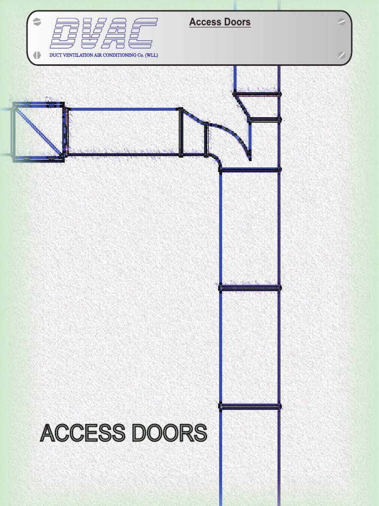 Access Doors for Duct Inspection | PDF