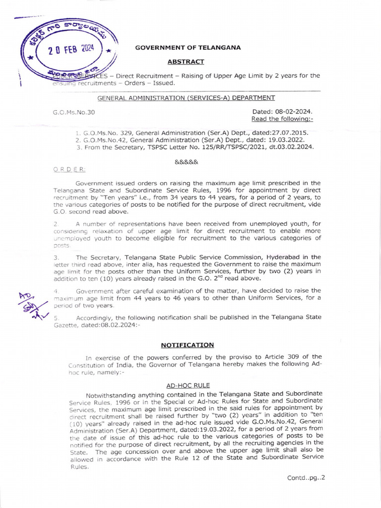Age limit increased | PDF