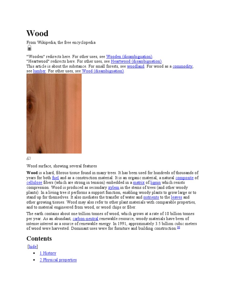 Wood Classification | Wood | Trees