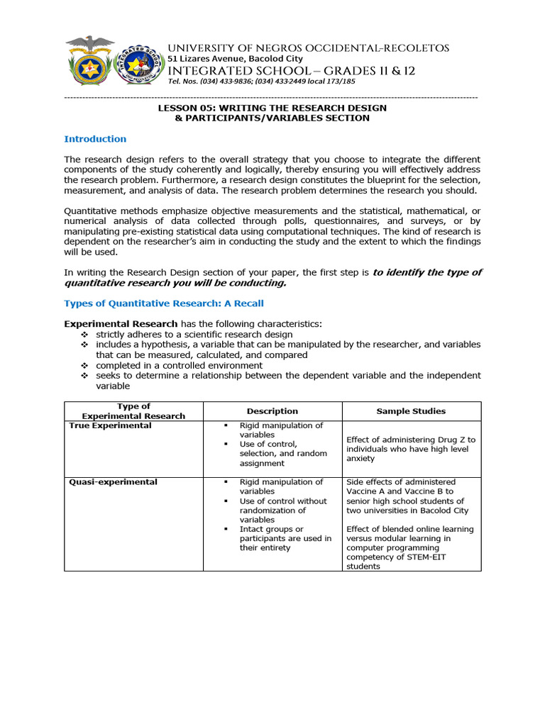 Lesson 05 Notes | PDF