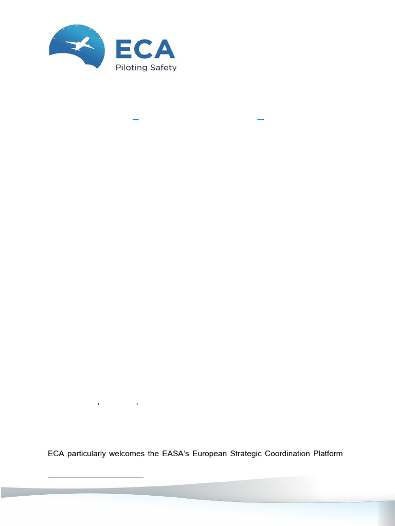 ECA Position Paper Cybersecurity PP 20 1126 Final PDF | PDF