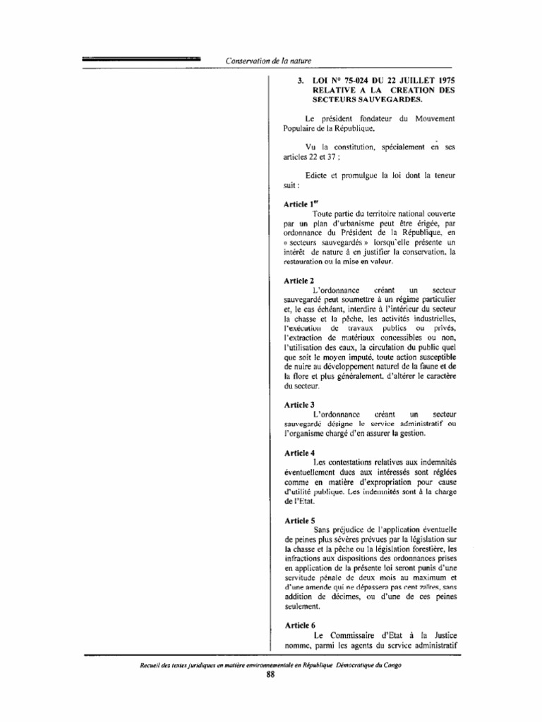 Secteurs Sauvegardes | PDF