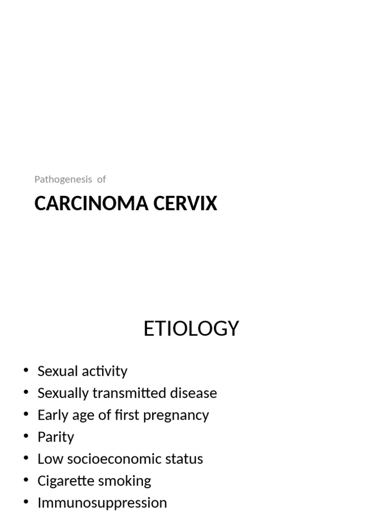 Ca Cervix | PDF