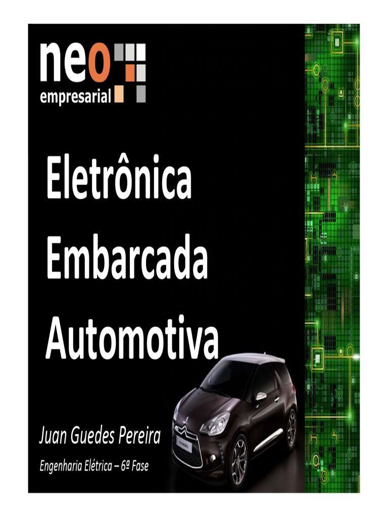 Eletrônica Embarcada Automotiva | PDF