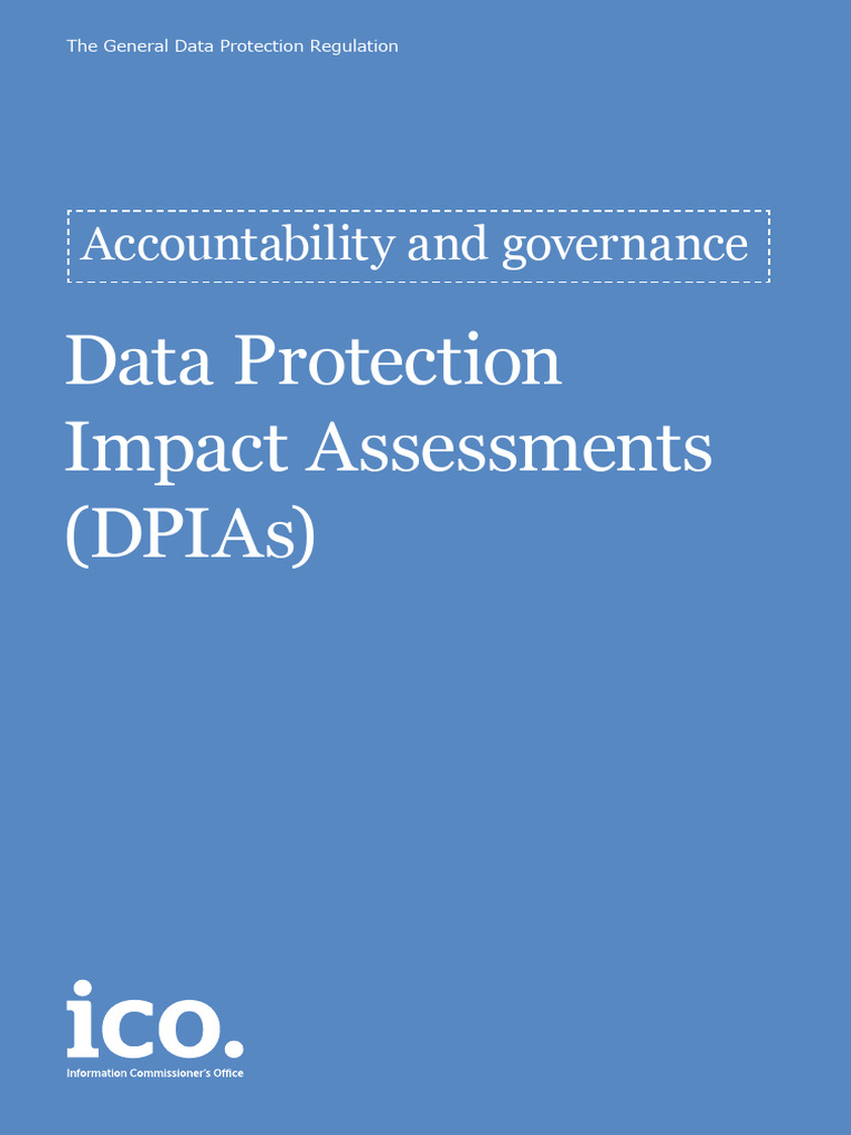 GDPR Data Protection Impact Assessments | PDF | Risk | Business