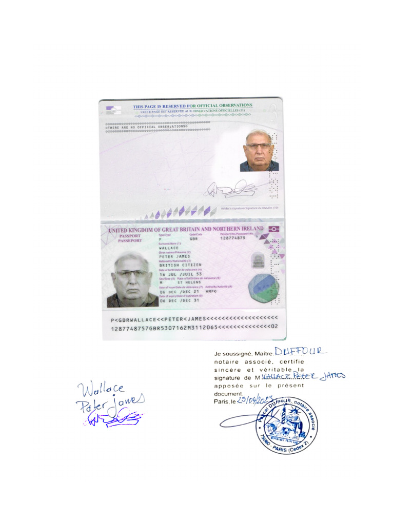 Acte Notarial Signature 25042023 FRPP01 | PDF