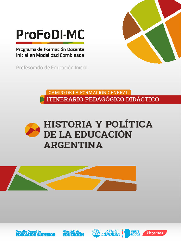 01-CFG-HISTORIA Y POLITICA en La ED ARG | PDF