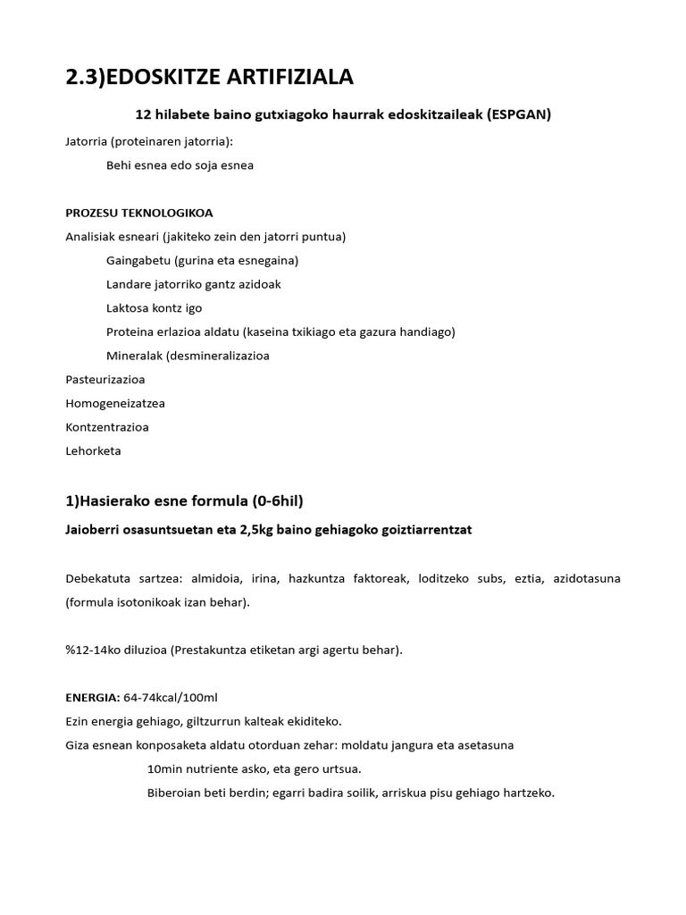 2.3 - Esne Formulak | PDF