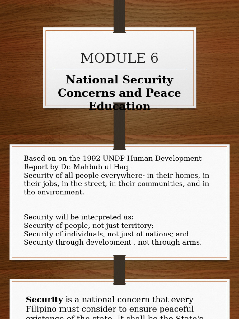 NSTP National Security Concern and Peace Education | PDF