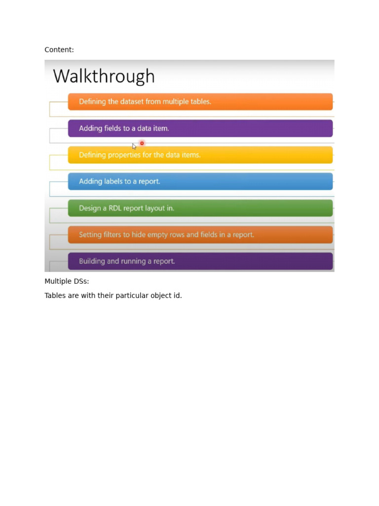 RDLC Report With Multiple DSs | PDF