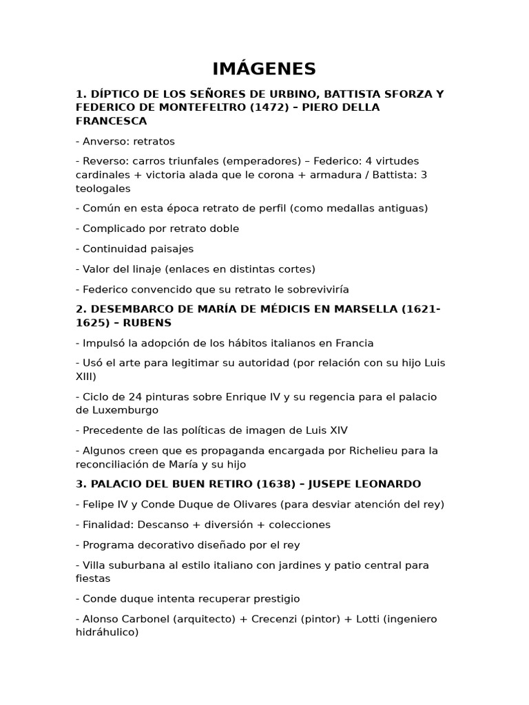 IMÁGENES EXPLICADAS ARTE Y PODER UNED | PDF