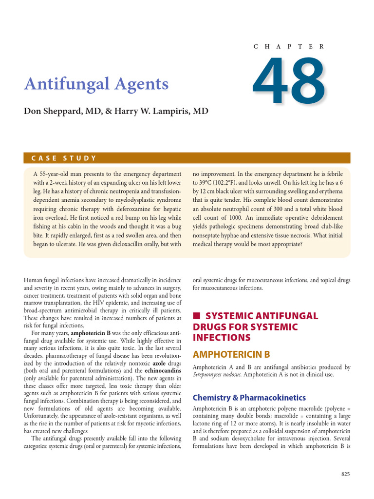 Antifungal Agents | PDF