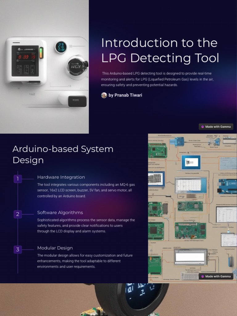 Introduction To The LPG Detecting Tool | PDF | Liquefied Petroleum Gas | Efficient Energy Use