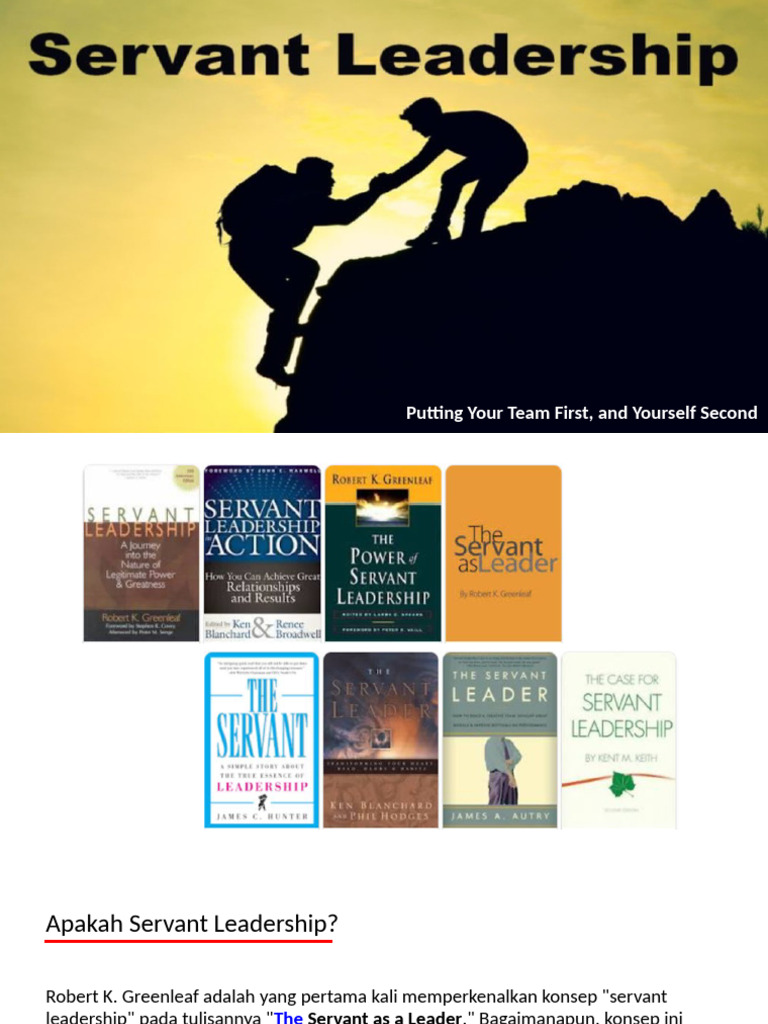 Servant Leader, Training | PDF