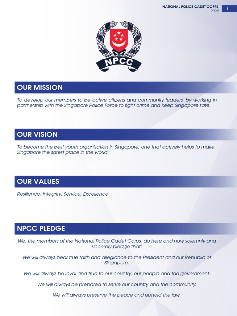 NPCC - Planner 2024-V6 | PDF