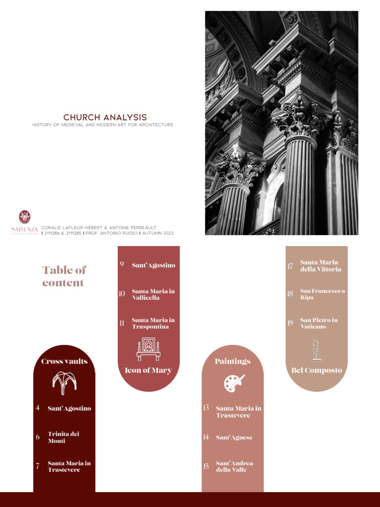 The Churches of Rome: An Analysis of The Transformation of Medieval ...