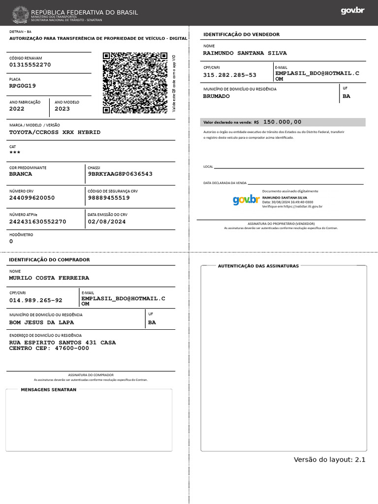 Atpv e 232 - (1) - Assinado 1 | PDF