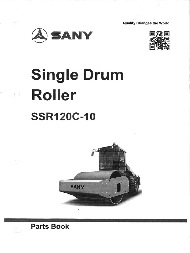 Sany - Single Drum Roller SSR120C-10 | PDF