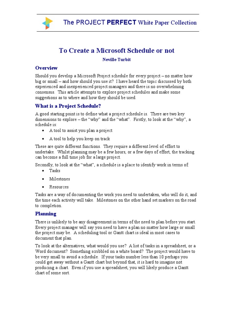 Info Schedule or Not | PDF | Business