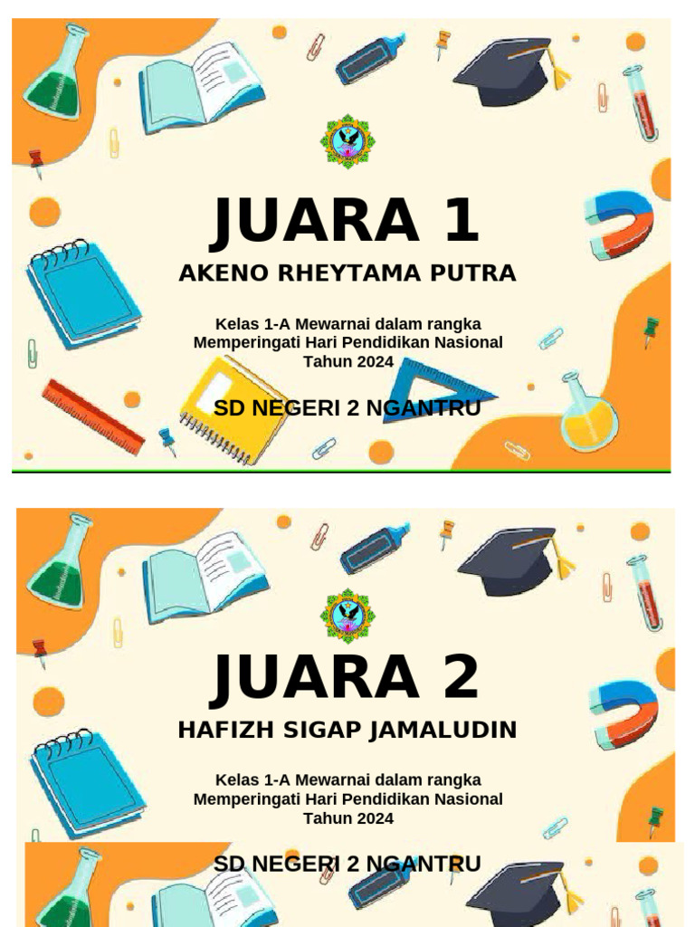 Juara 1 | PDF