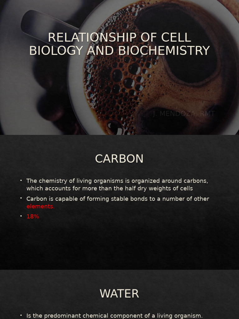 Cell Biology and Biochemistry Overview | PDF | Cell (Biology) | Cell ...