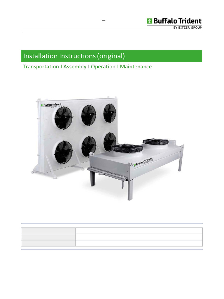 BT - Guentner - GFHC FD WD - GFVC FD WD 1 | PDF