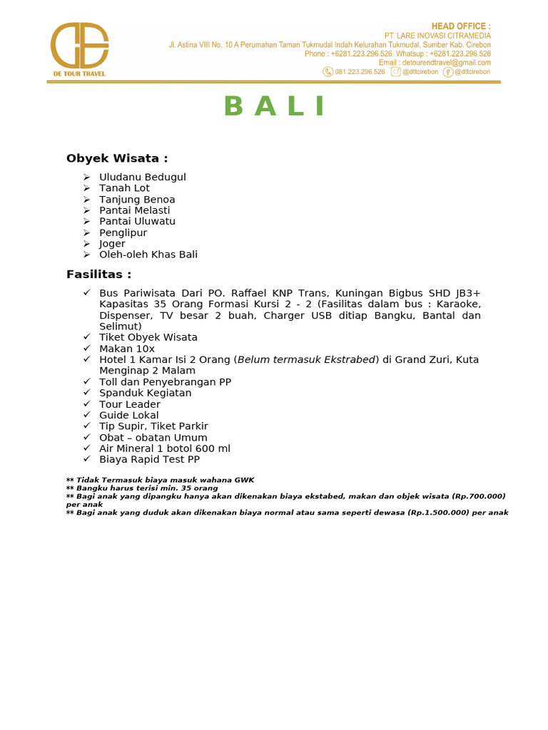 BALI | PDF