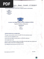 Wakisha Paper 1 UACE 2024 | PDF