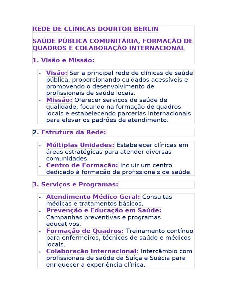 Clinica DR BERLIN | PDF