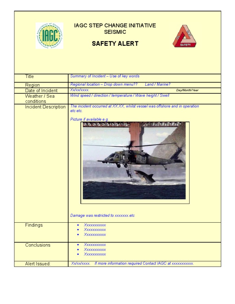 STEP Alert Incident Summary | PDF