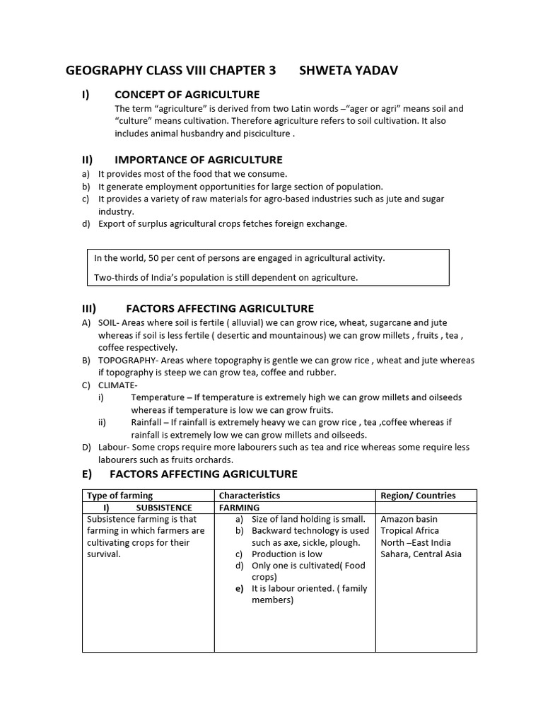 Class Viii Geography Chapter 3 Pdf