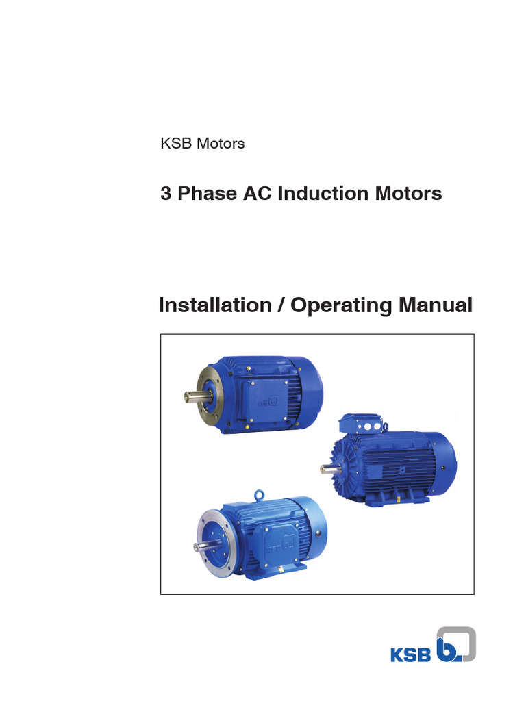 KSB Motor Op Ins | PDF