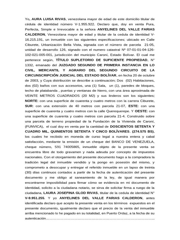 Documento DR Definitivo | PDF | Documento de identidad