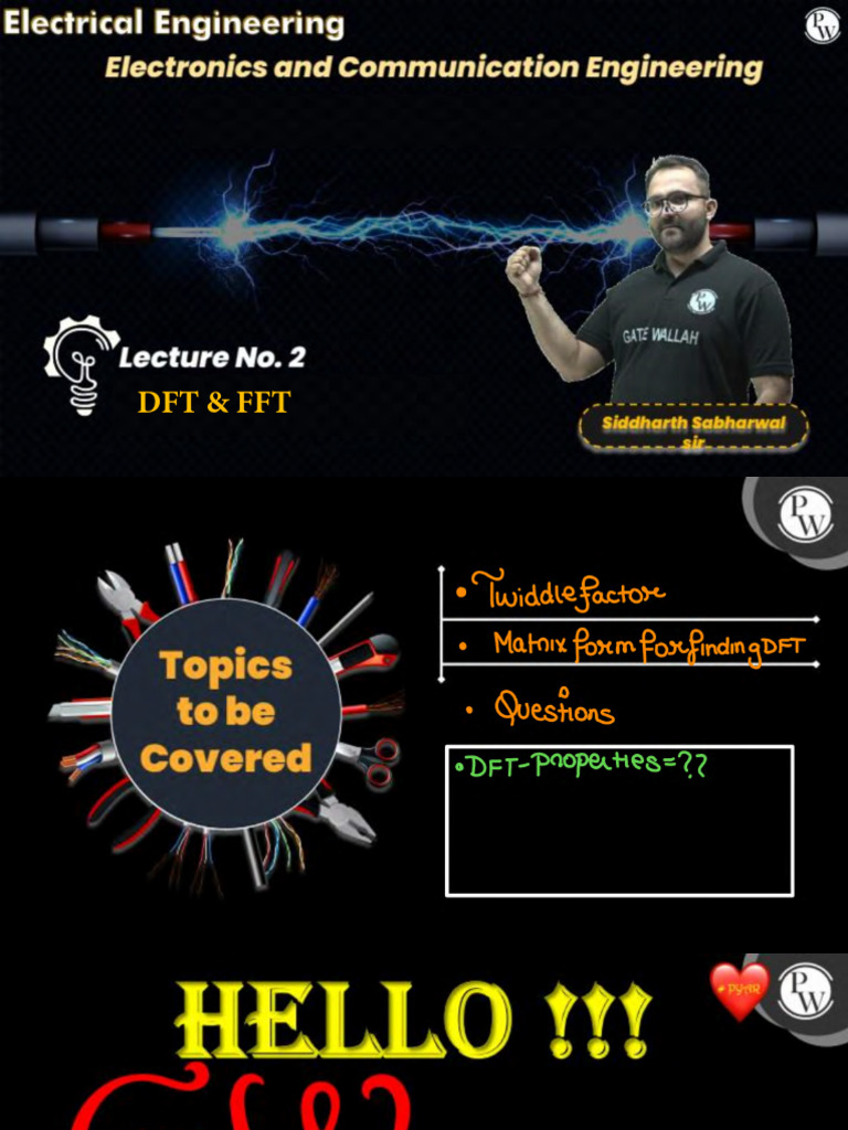 DFT & FFT 02 Class Notes-1 | PDF DFT & FFT 02 Class Notes-1 | PDF