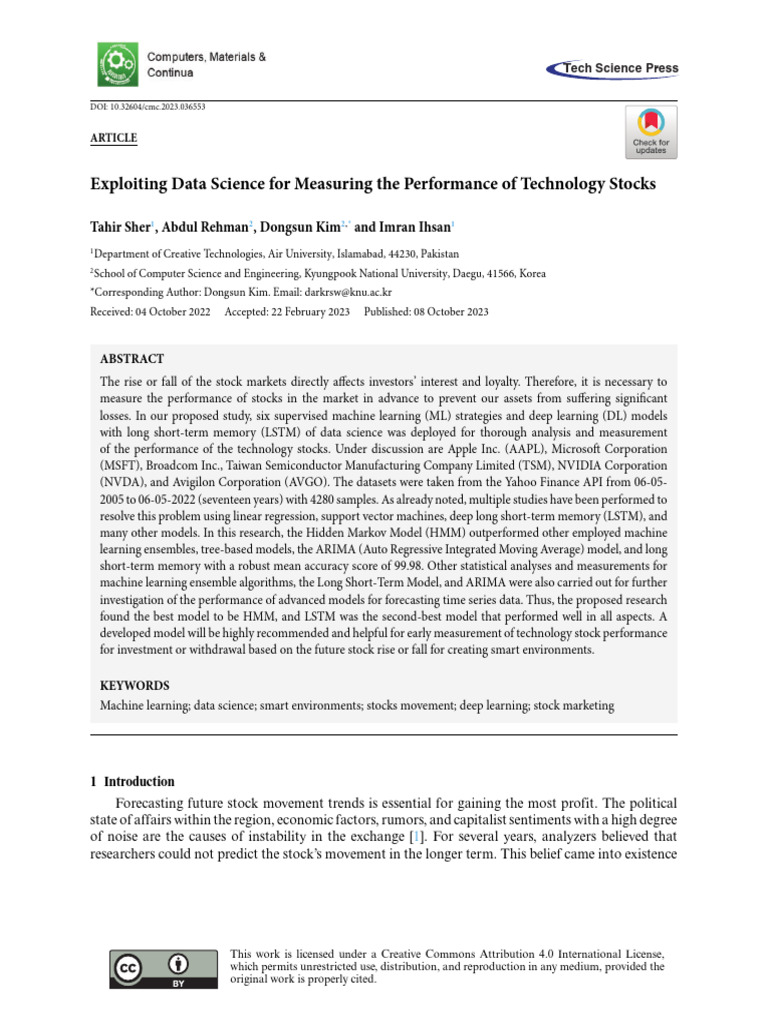 01-Exploiting Data Science For Measuring The Performance of Technology ...