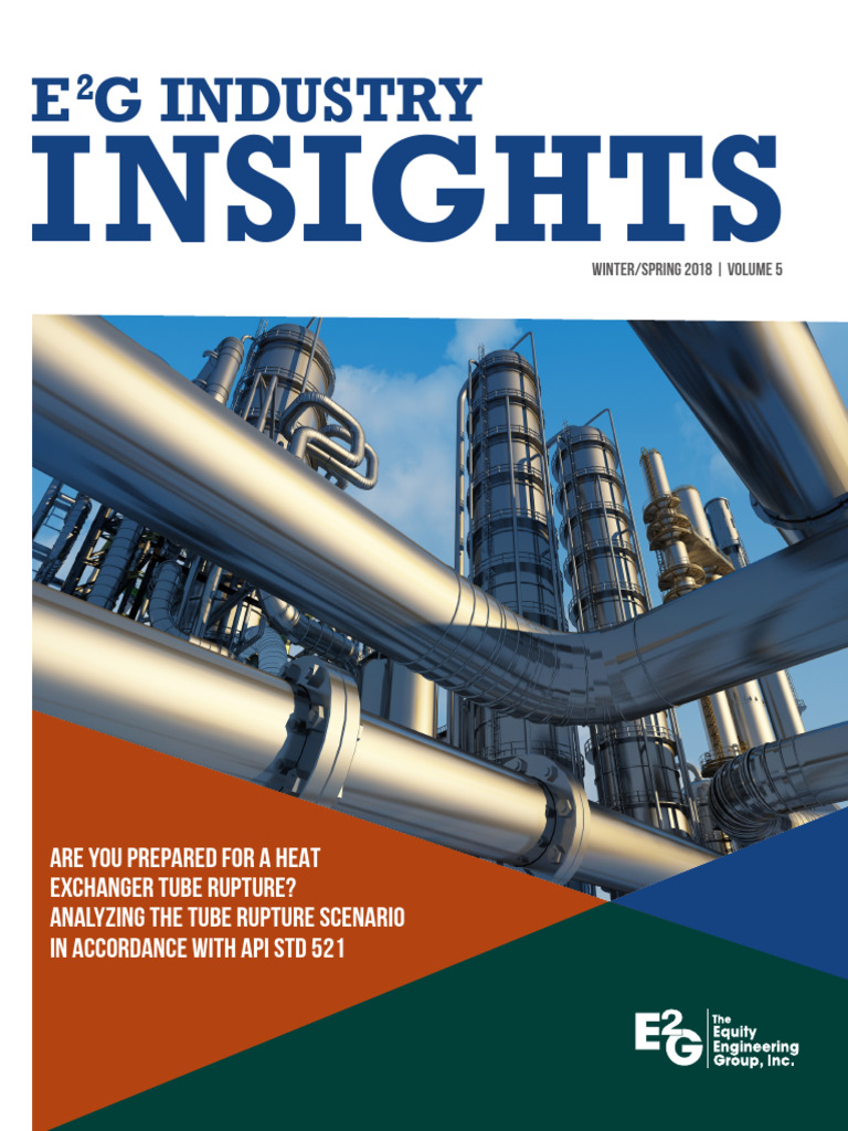 Insights Heat Exchanger Tube Rupture Scenario | PDF
