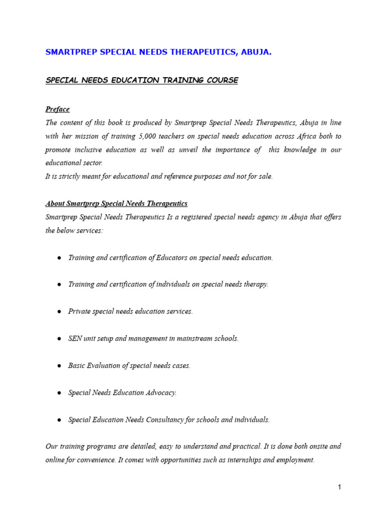 Sen Training Course | PDF