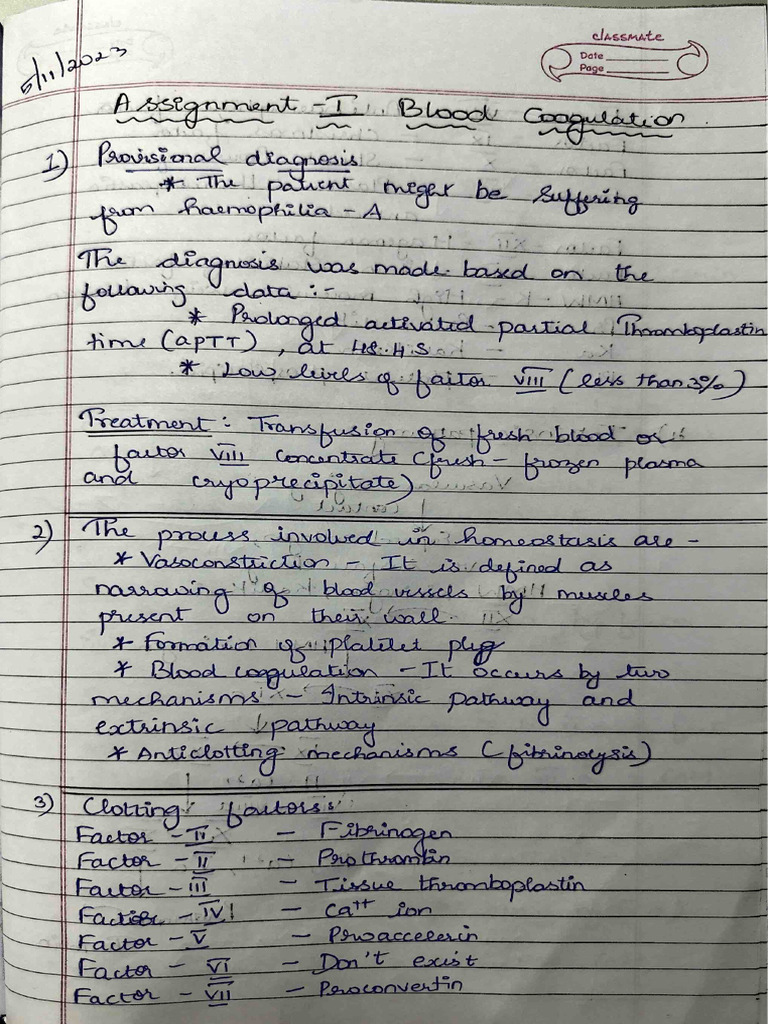 Physiology Assignment | PDF