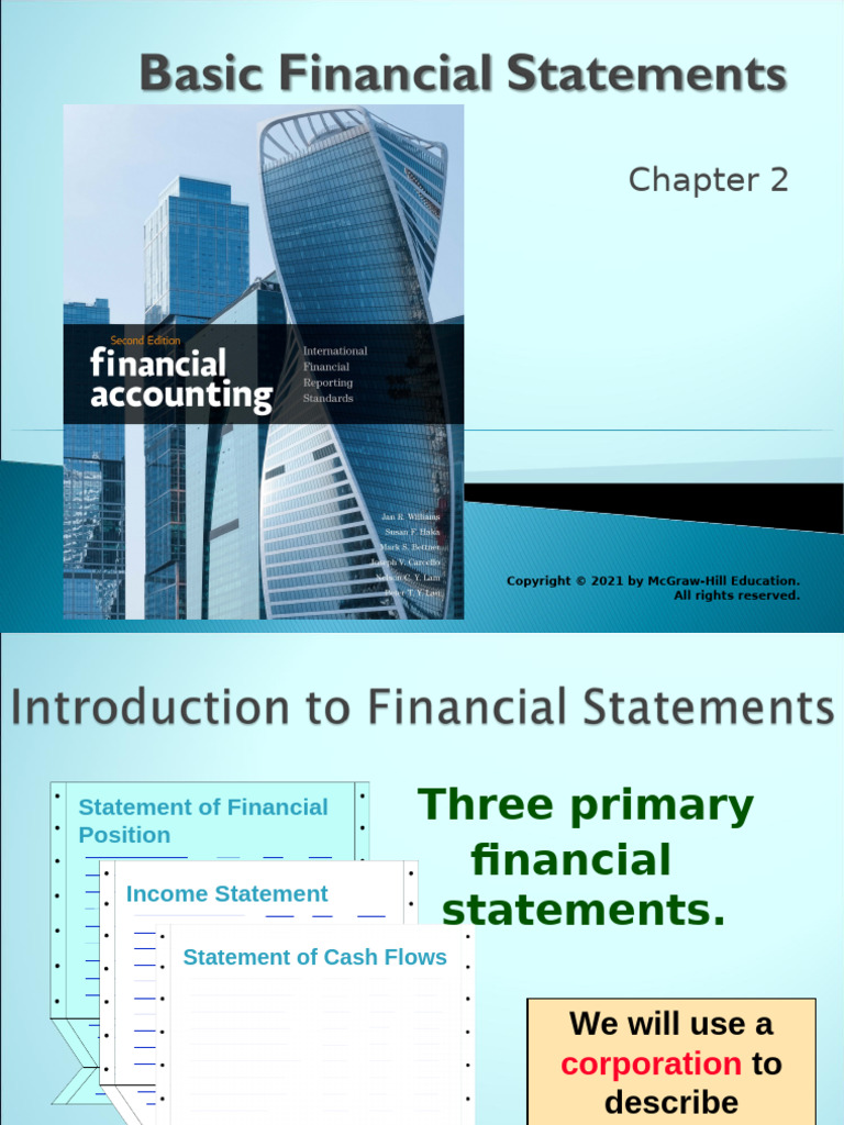 Acct 210 Ch2 Basic Financial Statements | PDF