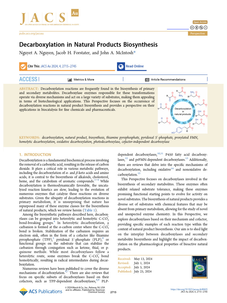 JACS Au 2024 4 2715 | PDF