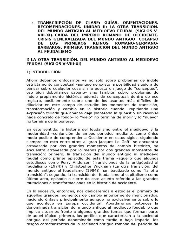 Transcripción de Clase 2 | PDF