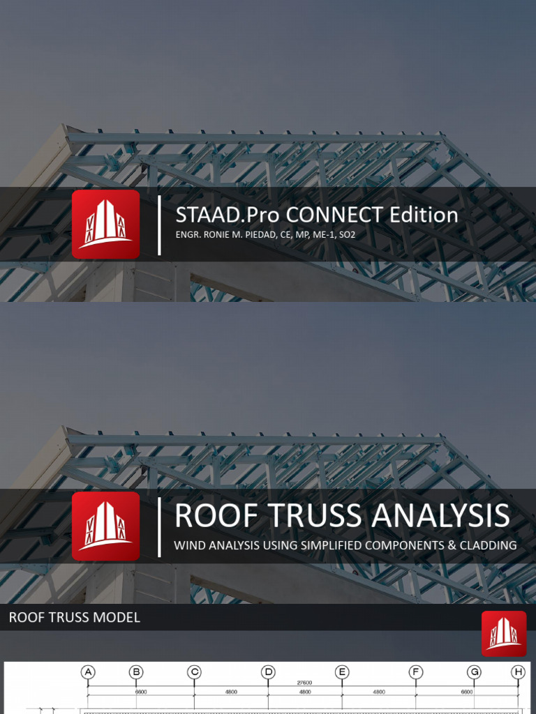 Truss Analysis - Components Cladding | PDF