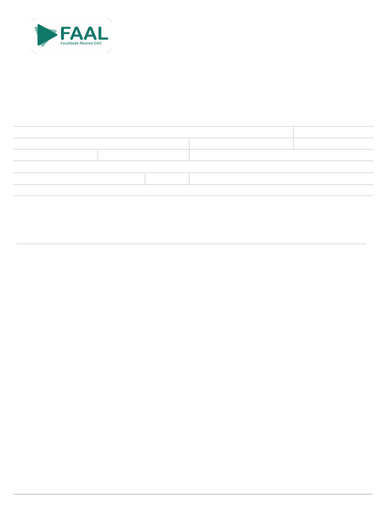 Relátório Faal | PDF