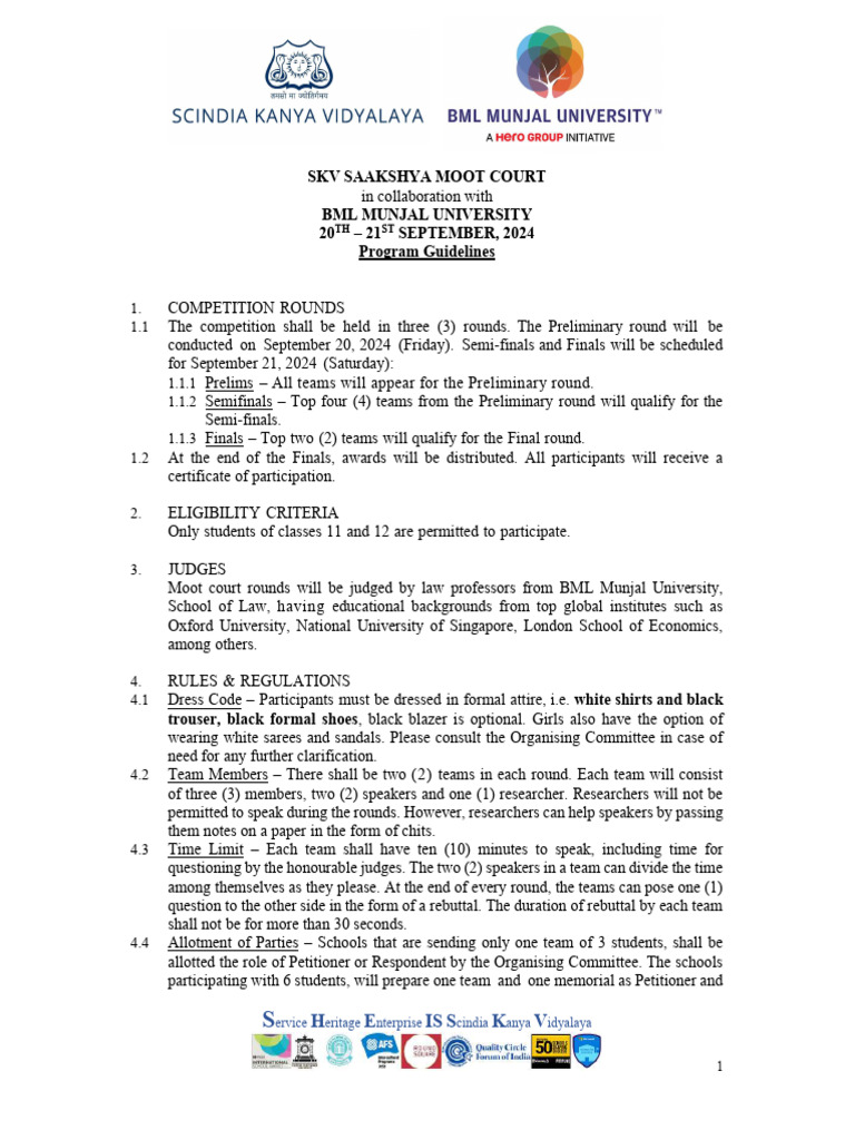 2 SKV Saakshya Program Guidelines '24 | PDF