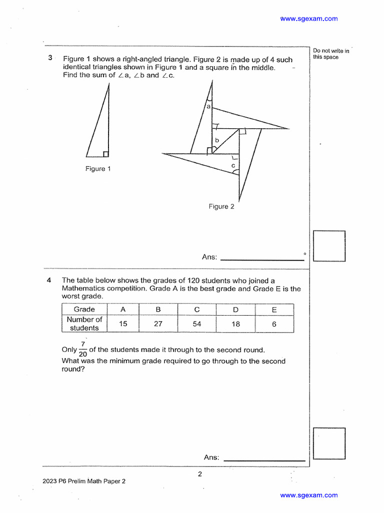 Ai Tong Primary School Questions That I Got Wrong Paper 2 | PDF